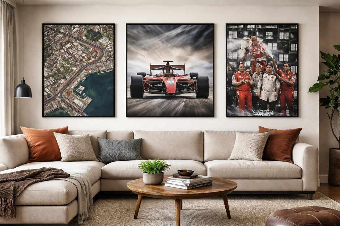 F1 Posters: Transform Your Space with Racing Art – Favourite Place Prints