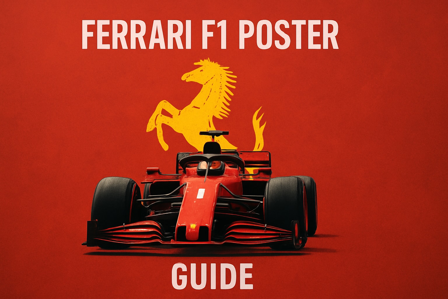 Ferrari F1 Poster Guide: Collecting Iconic Art In 2026 – Favourite ...